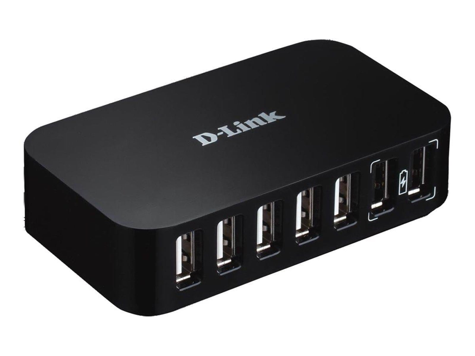 D-Link DUB-H7 7 Port Hub USB Hub - 7 porte - Svart | I lager | Billig