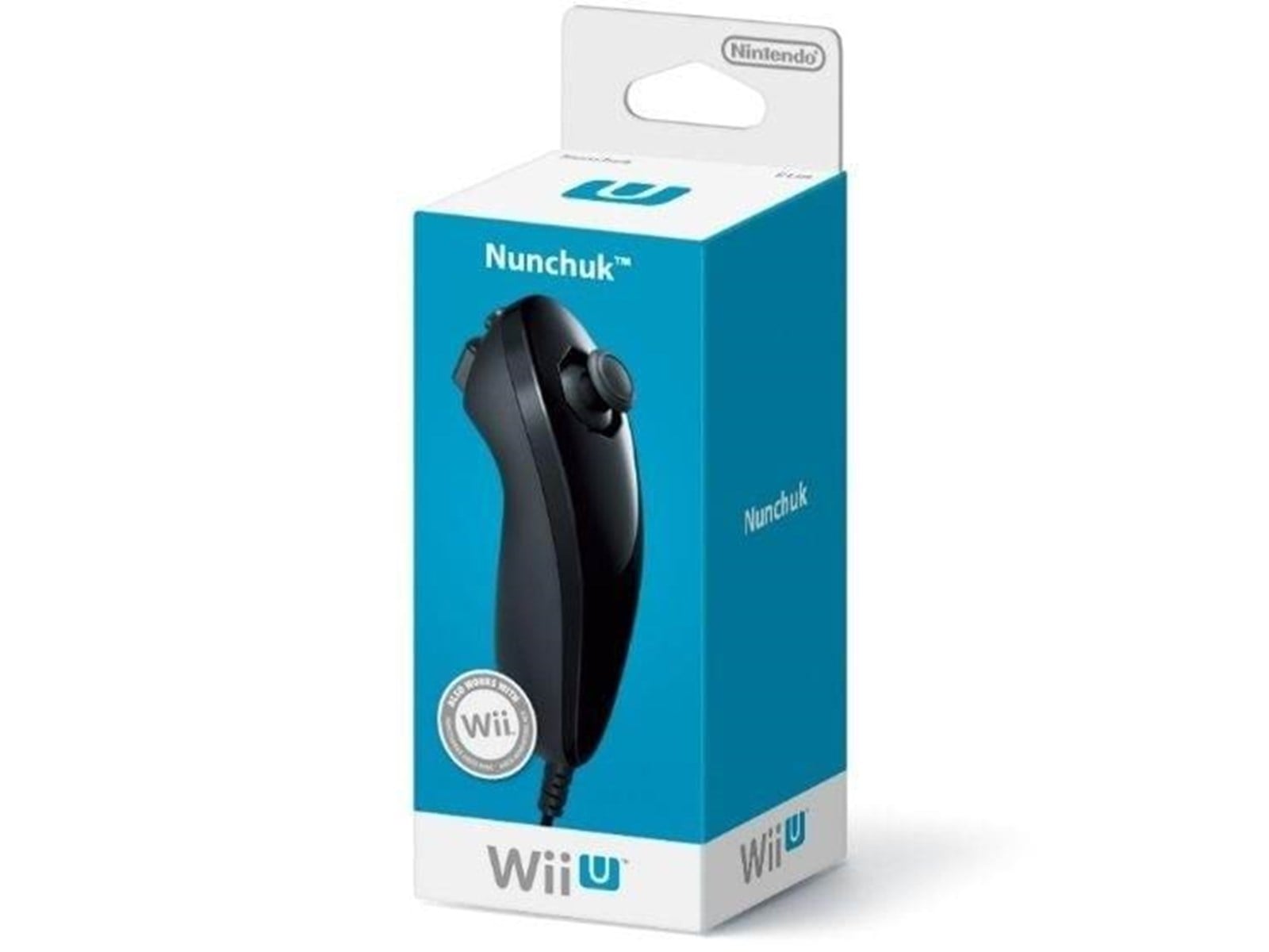 Nintendo Nunchuck - Black - Wired Controller - Nintendo Wii U | Billig