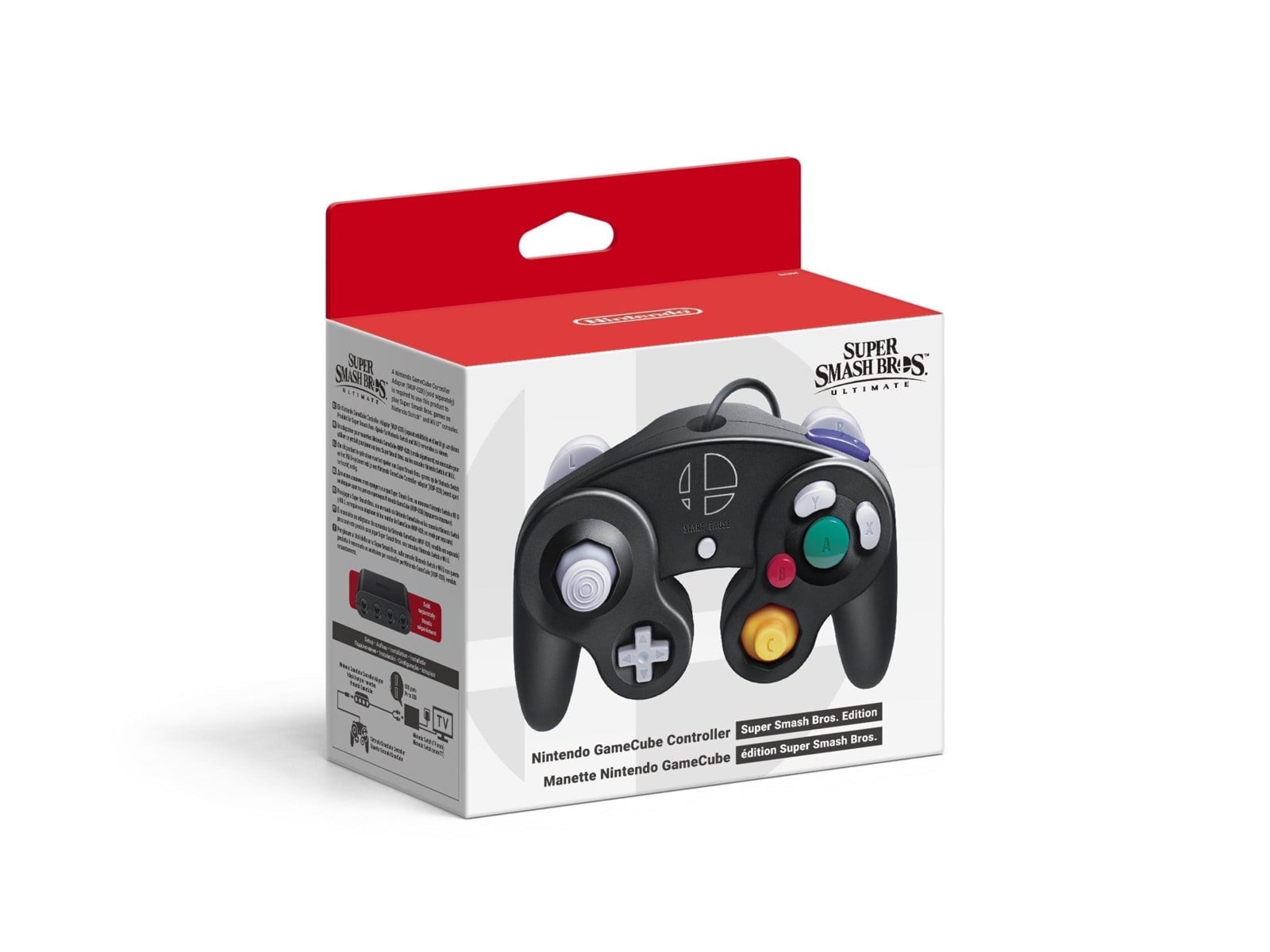 Nintendo Switch GameCube Controller Super Smash Bros. Edition - Wired ...