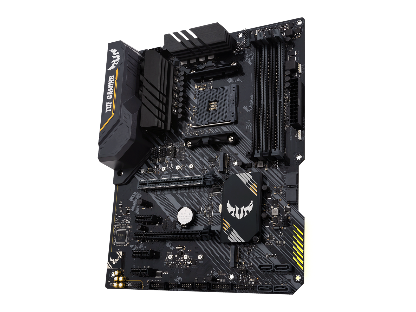 ASUS TUF GAMING B450-PLUS II Moderkort - AMD B450 - AMD AM4 socket ...