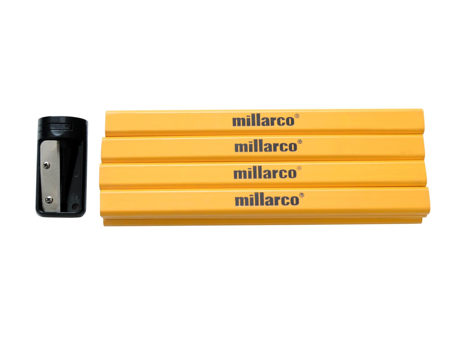 Millarco Snickarpenna 12 st. med vässare | I lager | Billig