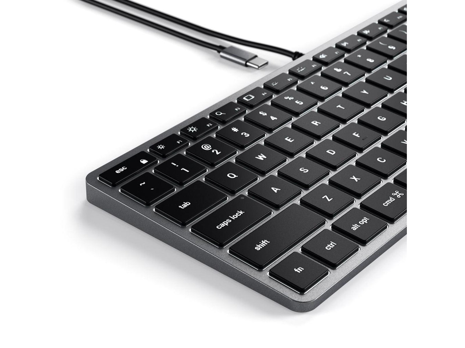 Satechi Slim W1 Backlit (US English Layout) - Tangentbord - Engelska ...
