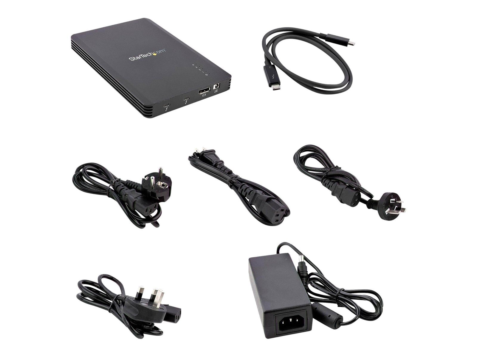 StarTech.com 4 Bay Thunderbolt 3 NVMe Enclosure For M.2 NVMe Solid ...