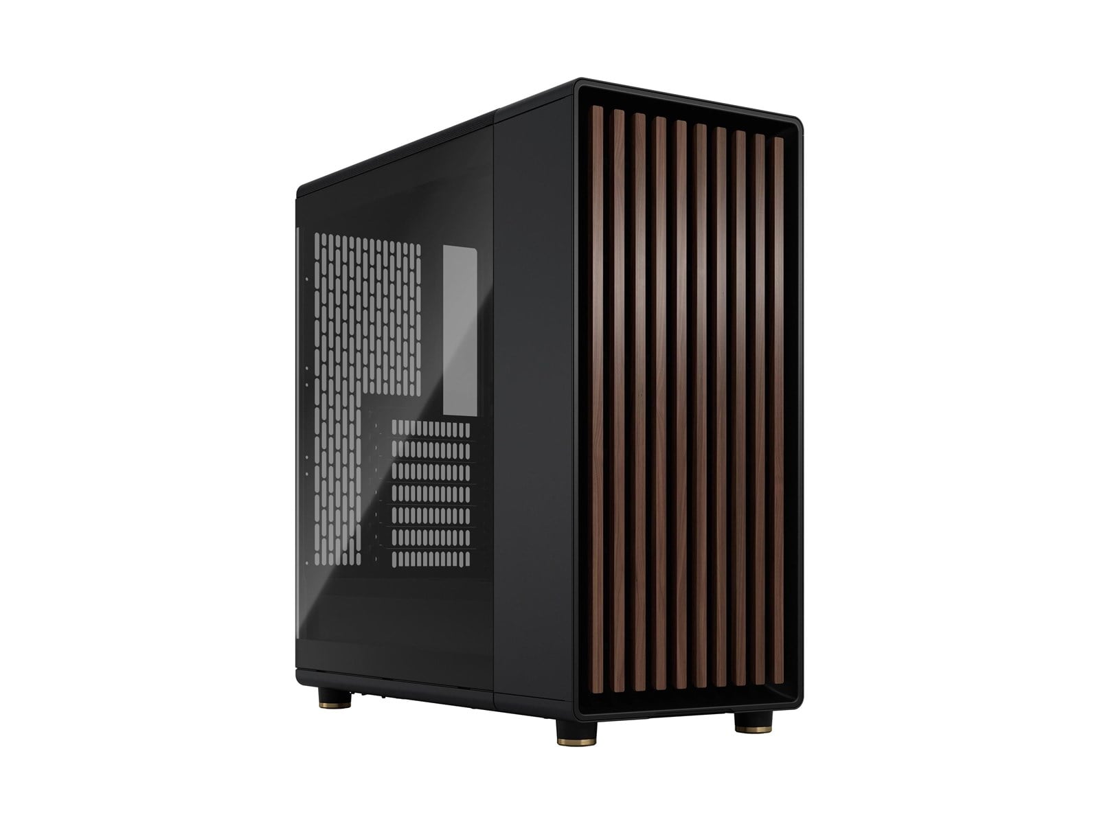 Fractal Design North TG - Charcoal Black - Chassi - Miditower - Svart