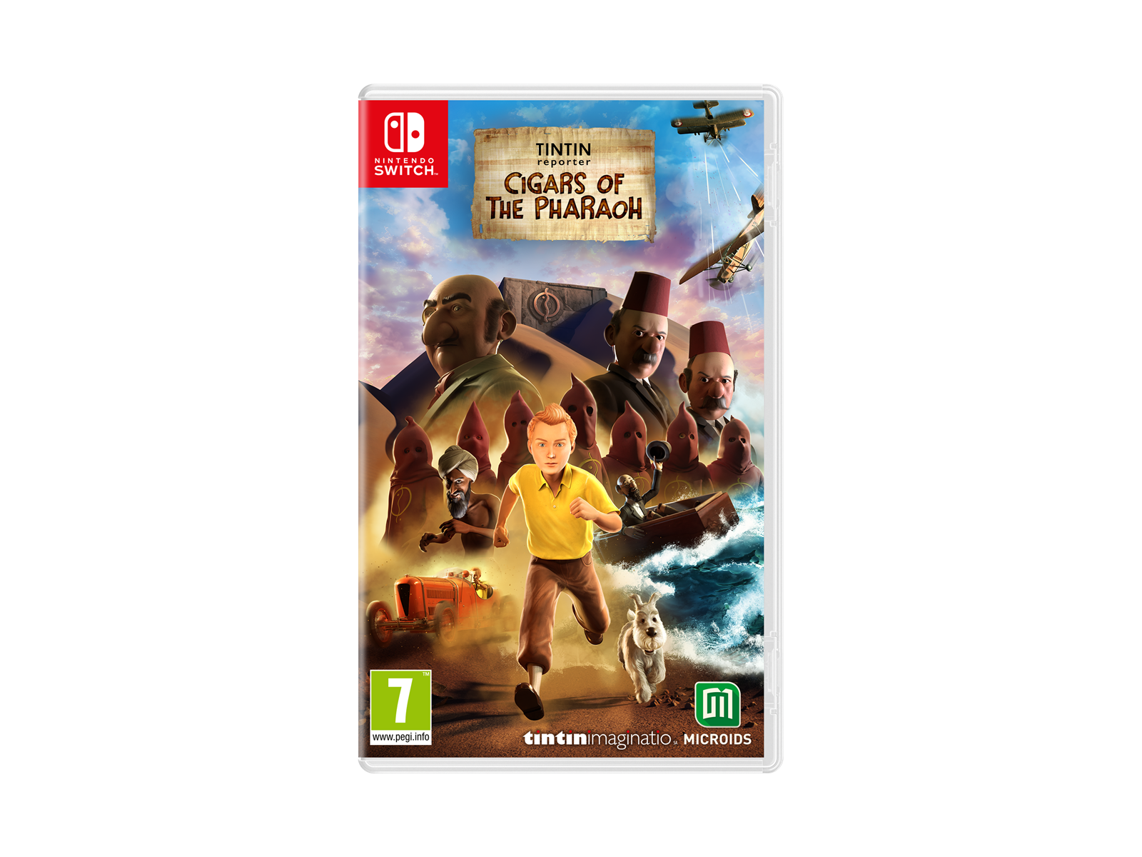 Tintin Reporter - Cigars of the Pharaoh - Nintendo Switch - Action