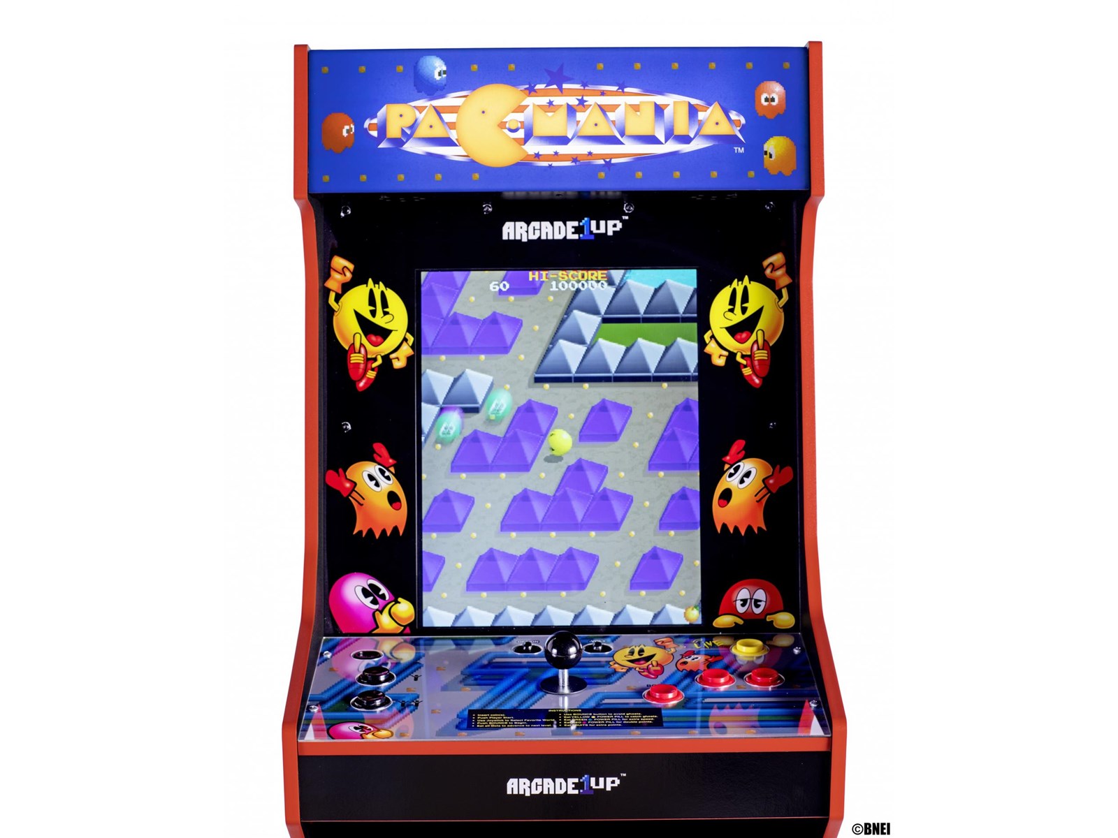 Arcade1Up BANDAI NAMCO Legacy Arcade Machine Pac-Mania Edition