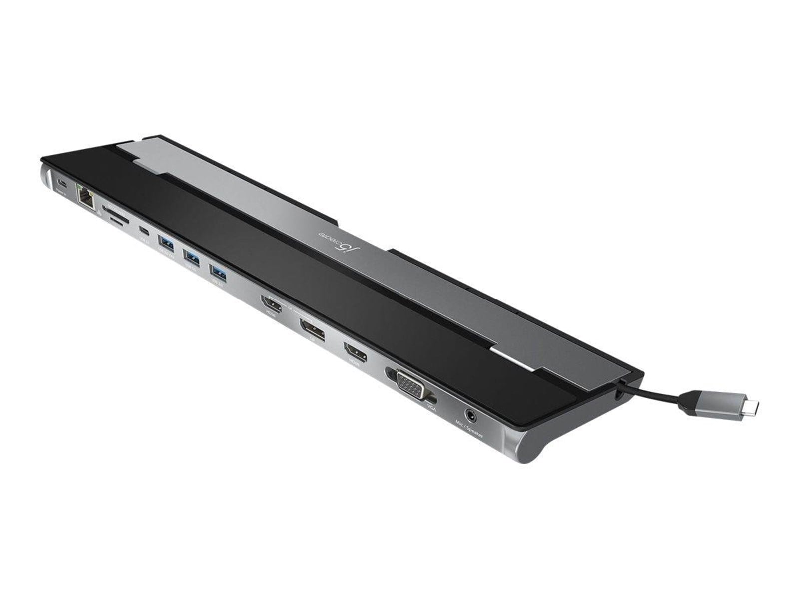 j5create USB-C Triple Display Docking Station (With Ethernet and PD)