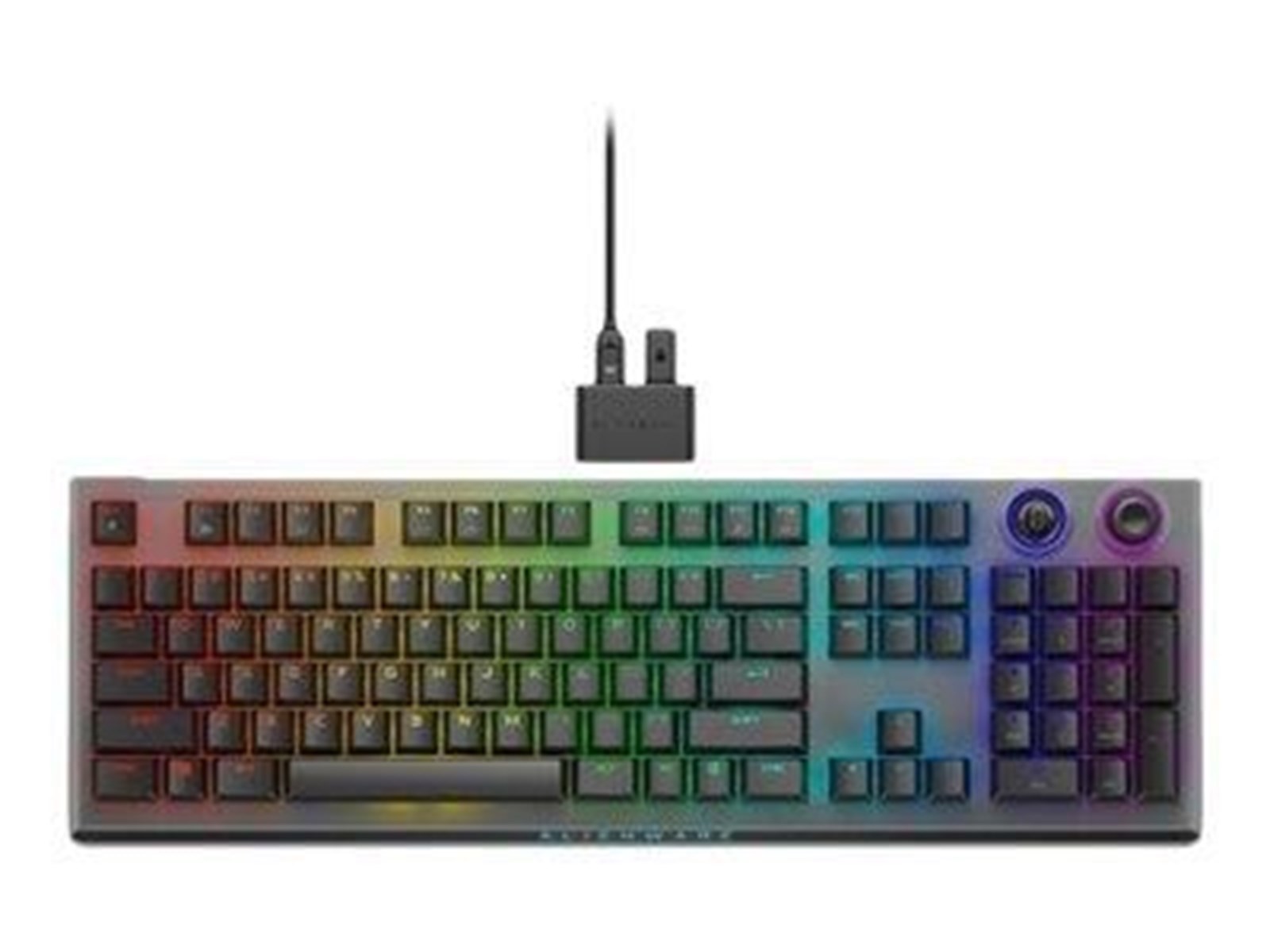 Dell Alienware Tri-Mode AW920K - Gaming Tangentbord - Engelska (US) - Svart