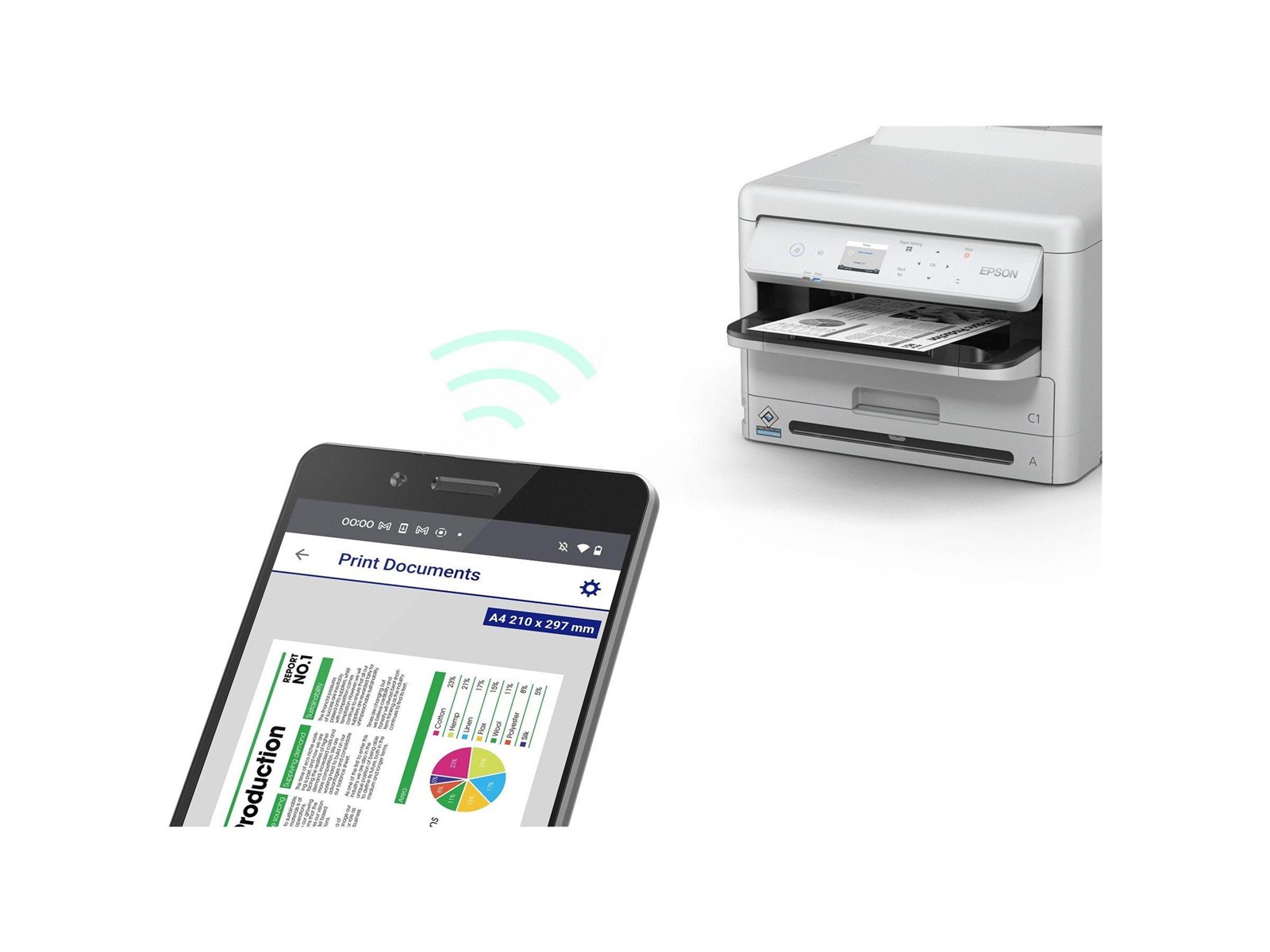 Epson WorkForce Pro WF-M5399DW - Monochrome - Bläck | Billig
