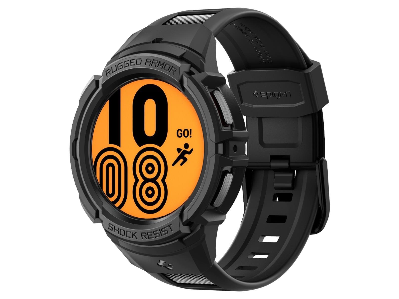 Spigen Rugged Armor Pro - black - Samsung Galaxy Watch5 Pro 45mm