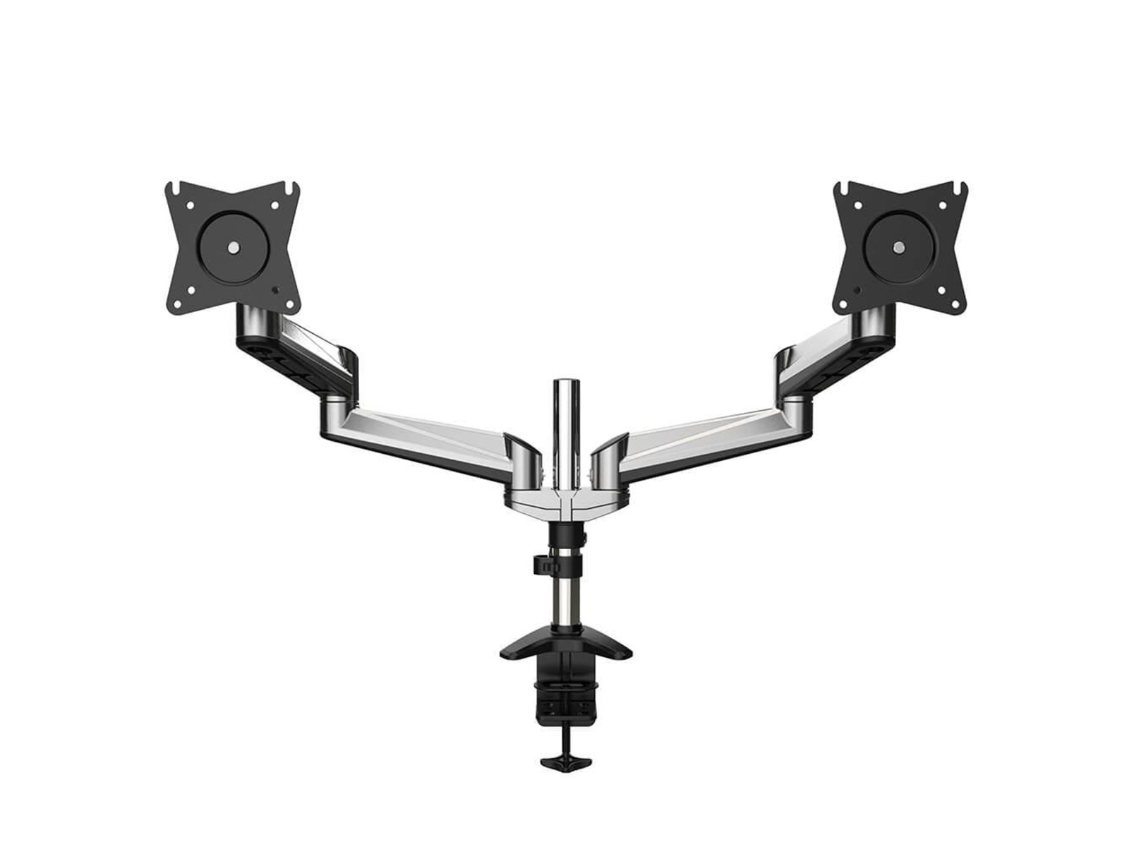 Desire2 Monitor Arm Duo Aluminium Gas | Billig