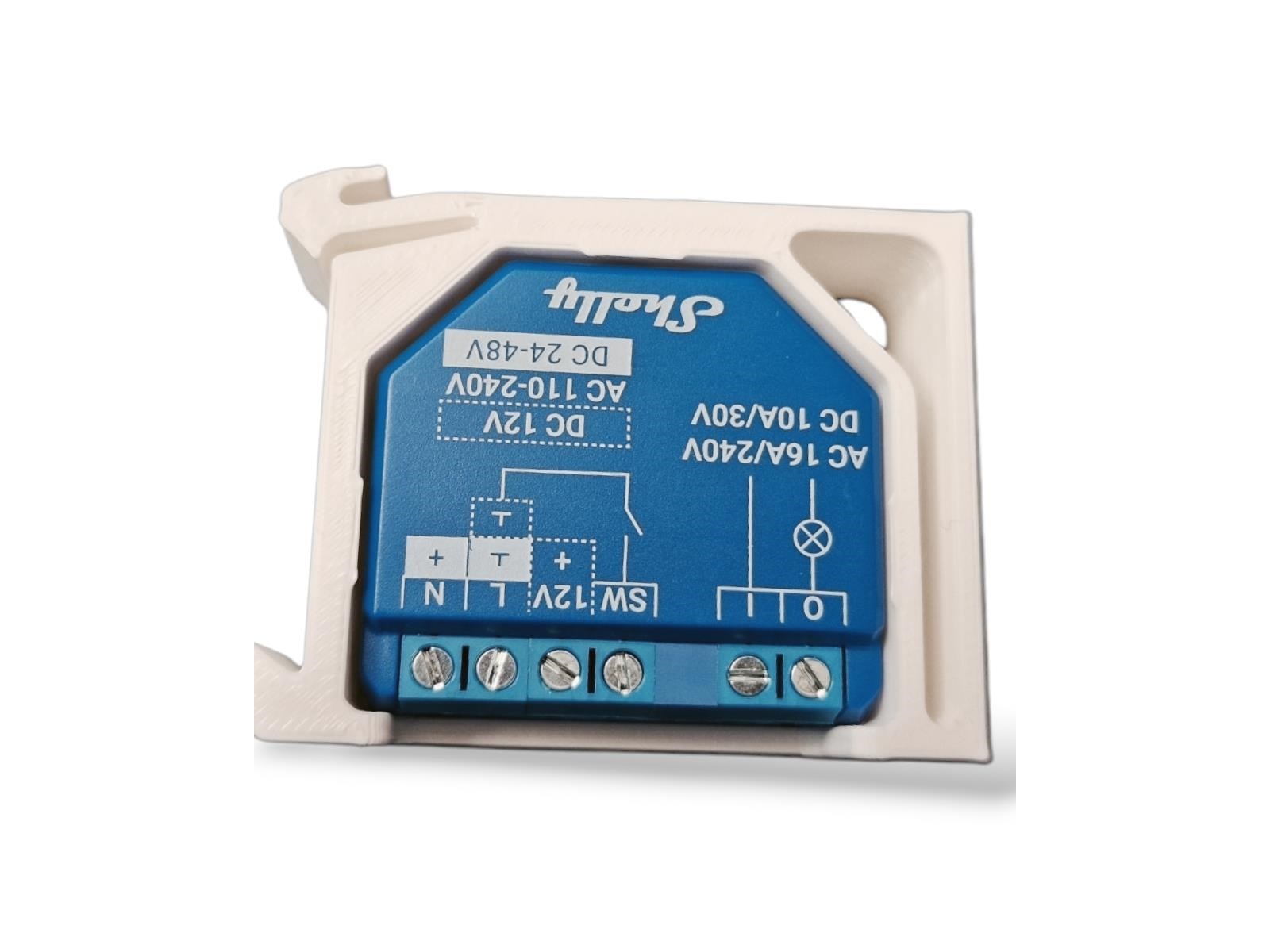 Light Solutions Shelly-DIN-Rail Adapter for Gen2 Devices (Shelly Plus ...