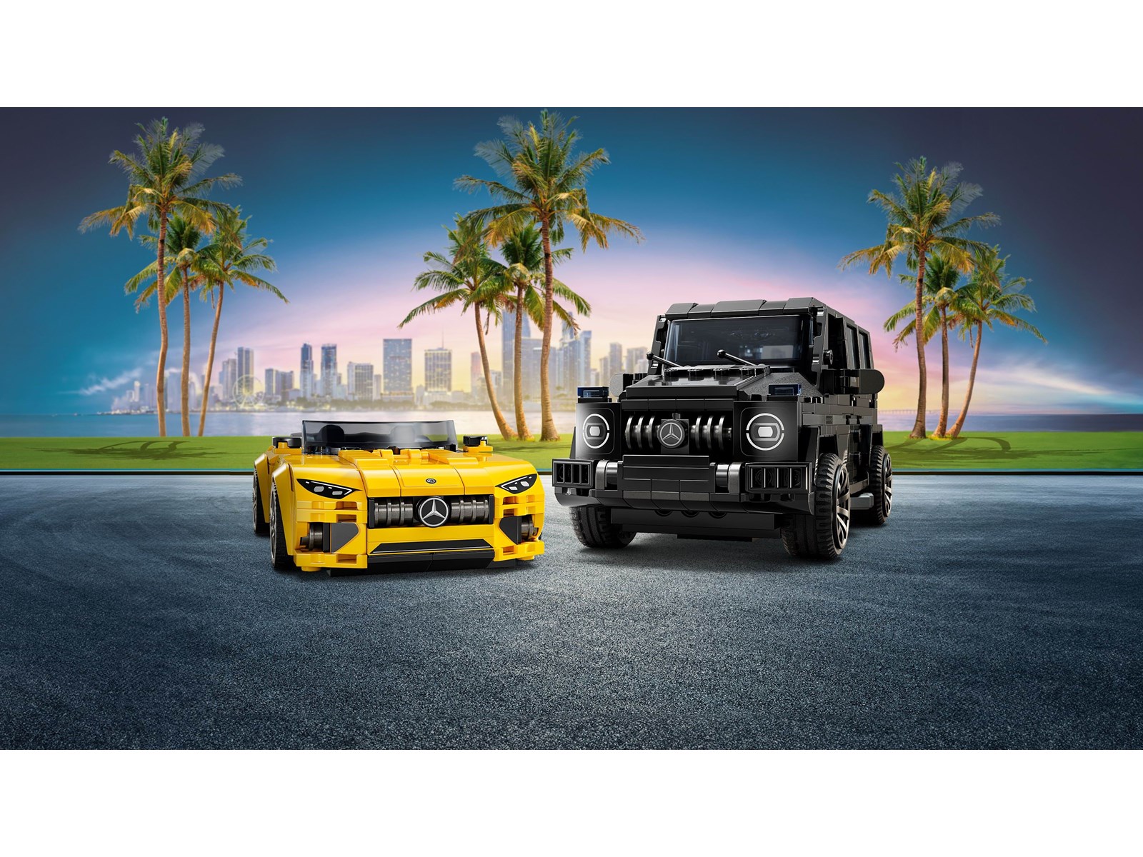 LEGO Speed Champions 76924 Mercedes-AMG G 63 & Mercedes-AMG SL 63