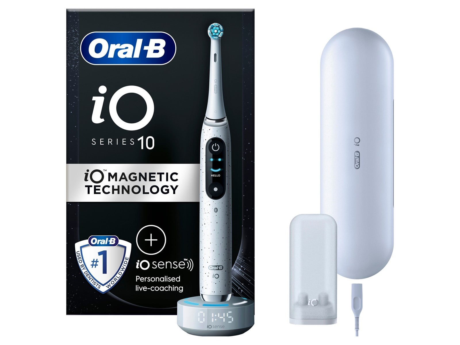 Oral-B eltandborste iO10 Stardust White | I lager | Billig