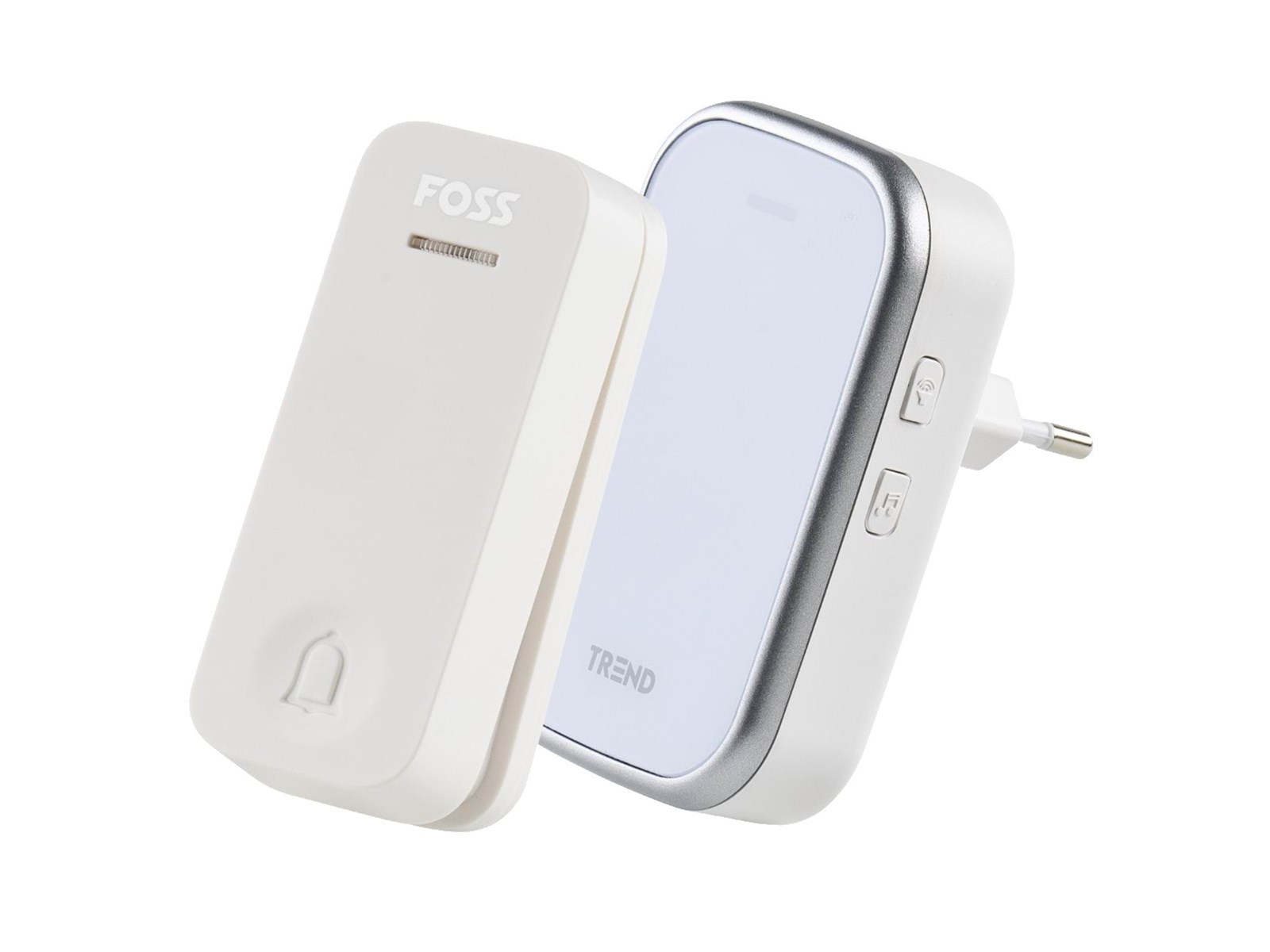 Foss Europe TREND Doorbell BLUU1 NOVUS Plug in White | I lager