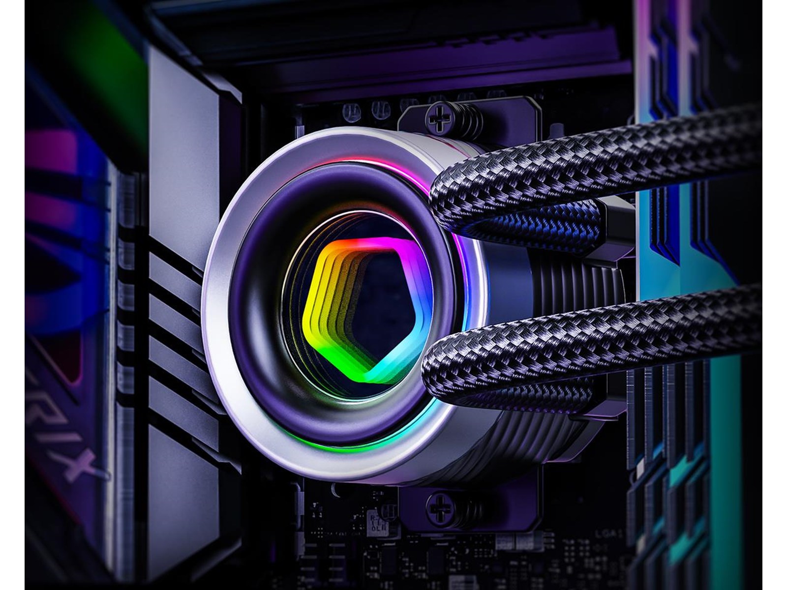 ID-Cooling FX360 INF Black - CPU Vattenkylare - Max 27 dBA | I lager