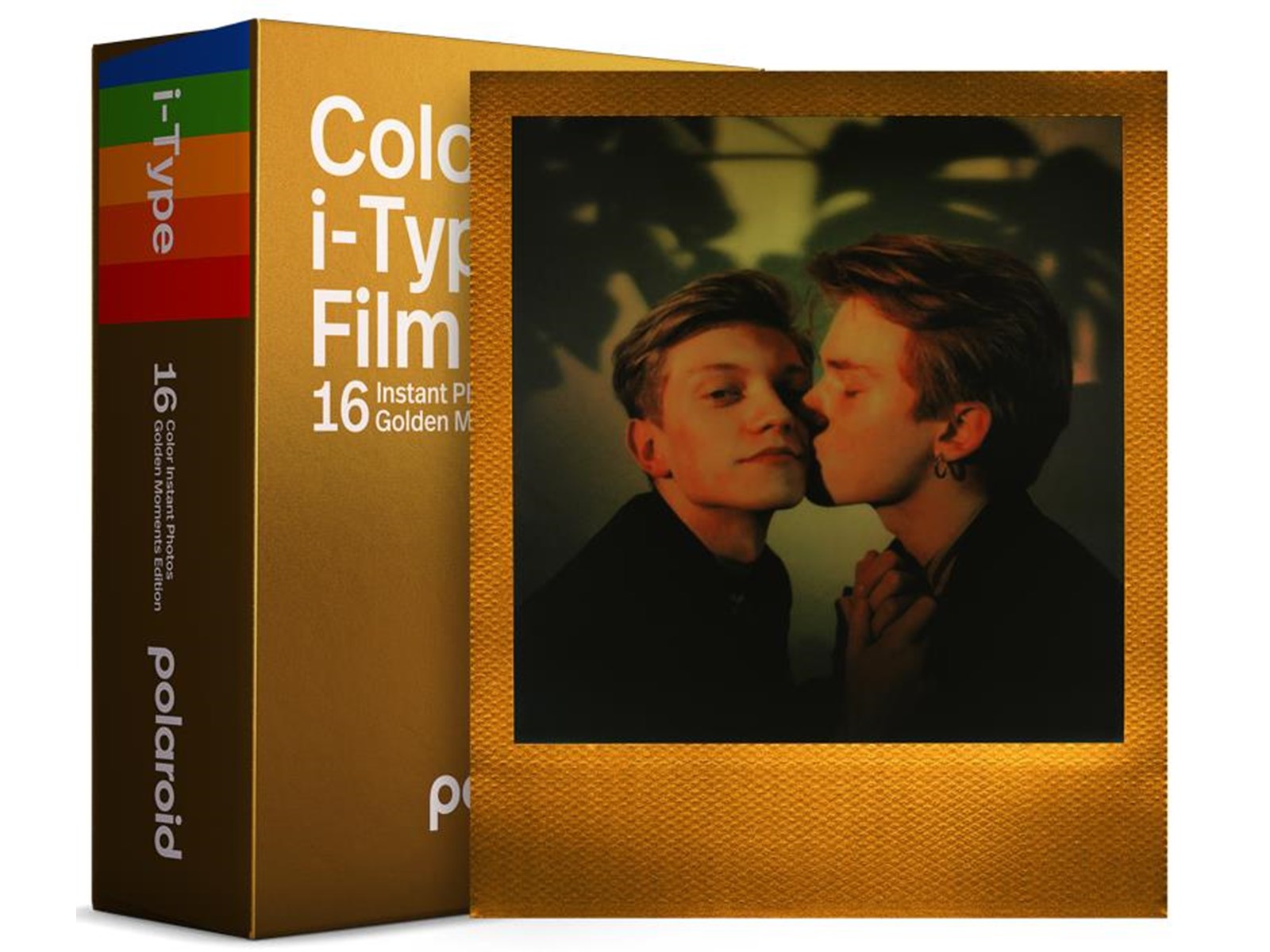 Polaroid Color Film for i-Type (8 exposures) - Golden Moments 2-pack