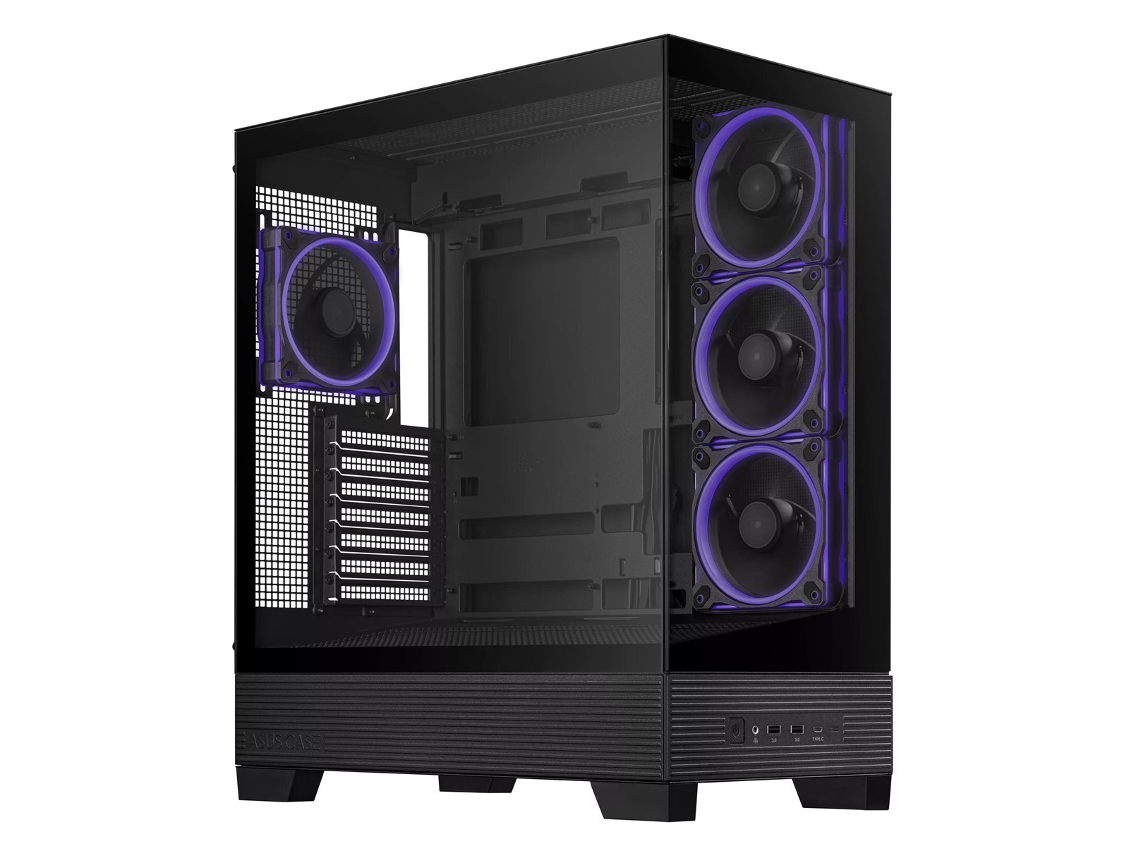 ASUS A31 PLUS TG ARGB BLACK - Chassi - Miditower - Svart | Billig