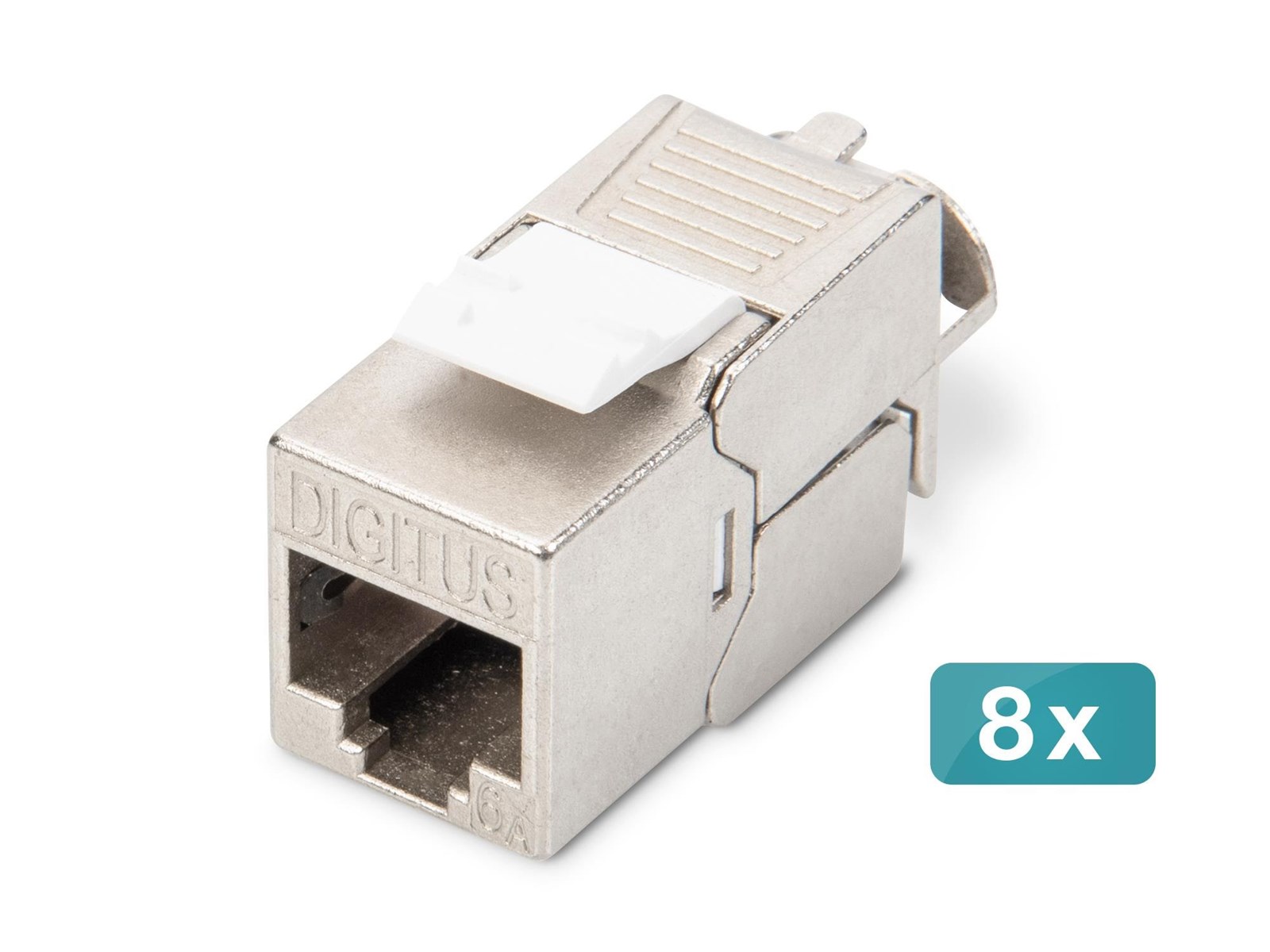 DIGITUS CAT 6A Keystone Module (8-Pack) | Billig