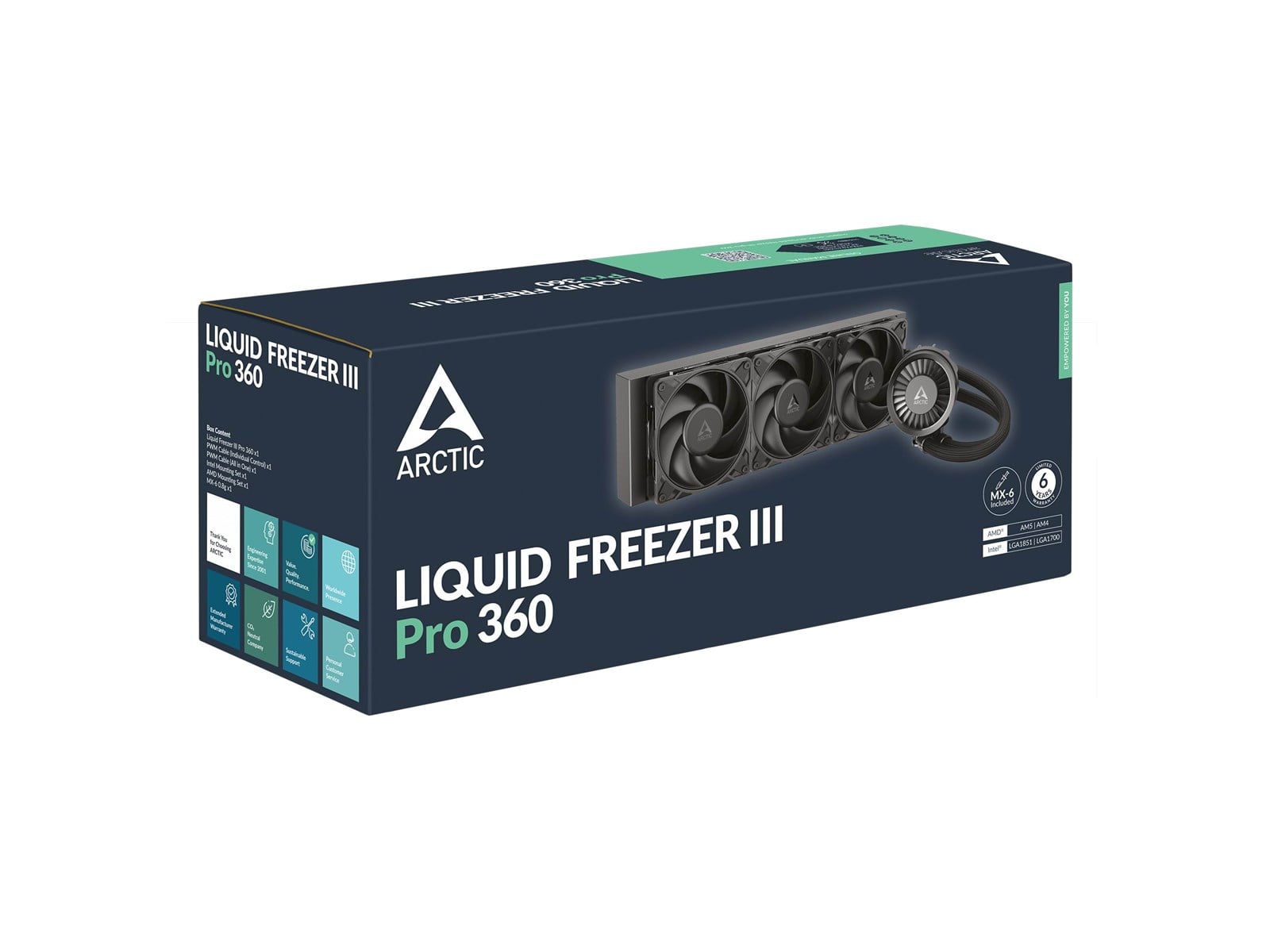 Arctic Liquid Freezer III Pro 360 - CPU Vattenkylare | I lager