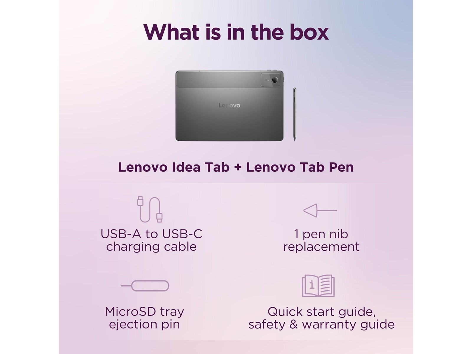 Lenovo Idea Tab 128GB - Luna Grey | I lager | Billig
