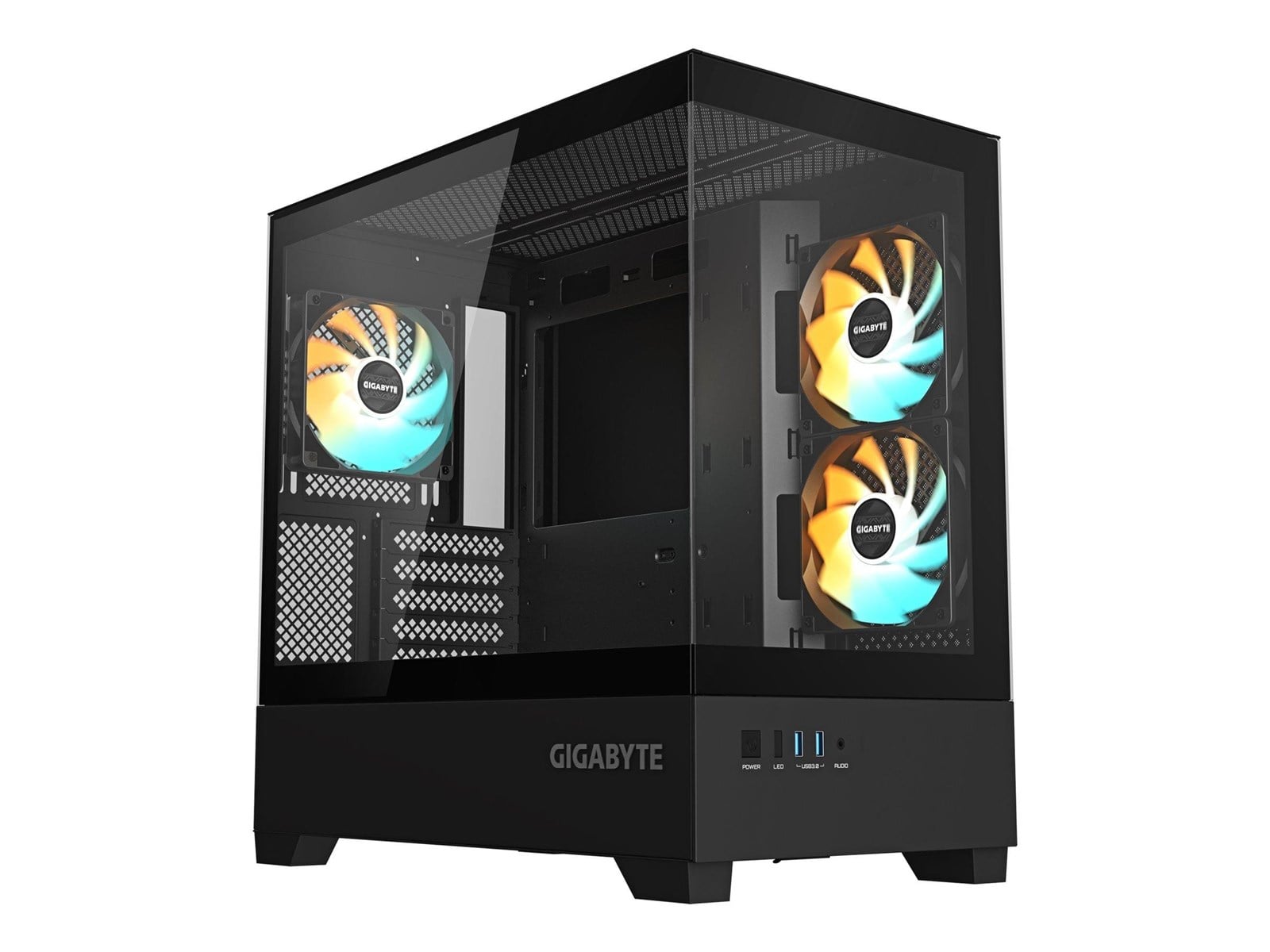 GIGABYTE C201 PANORAMIC - Chassi - Tower - Svart | Billig