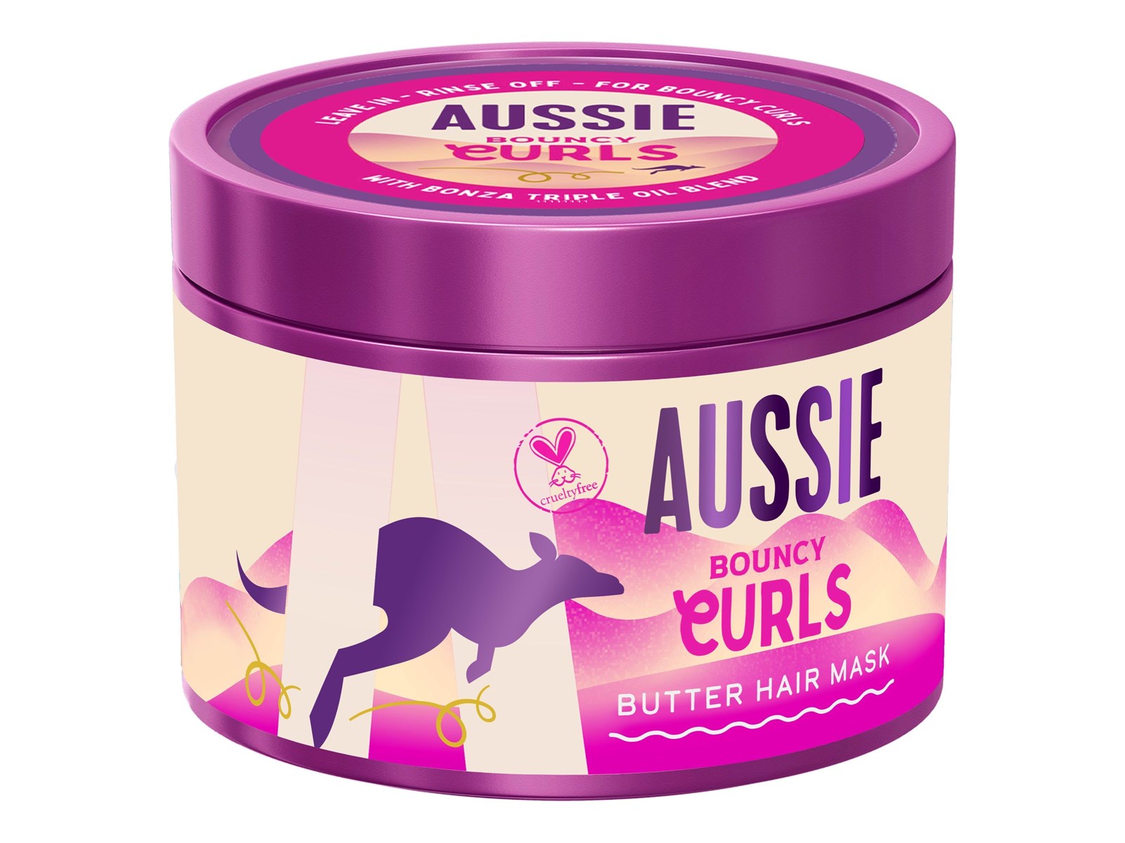 AUSSIE Bouncy Curls Butter Hair Mask - 500ml | I lager | Billig
