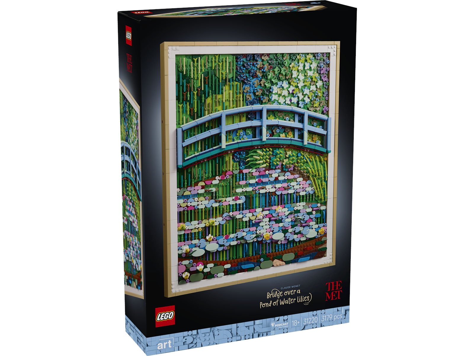 LEGO Art 31220 Claude Monet – Bro över näckrosdamm | Billig