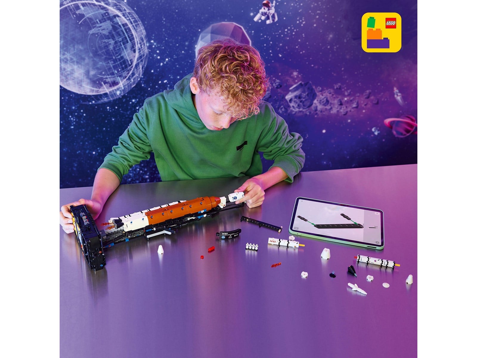 LEGO Technic 42221 NASA Artemis Rymdraket | I lager | Billig