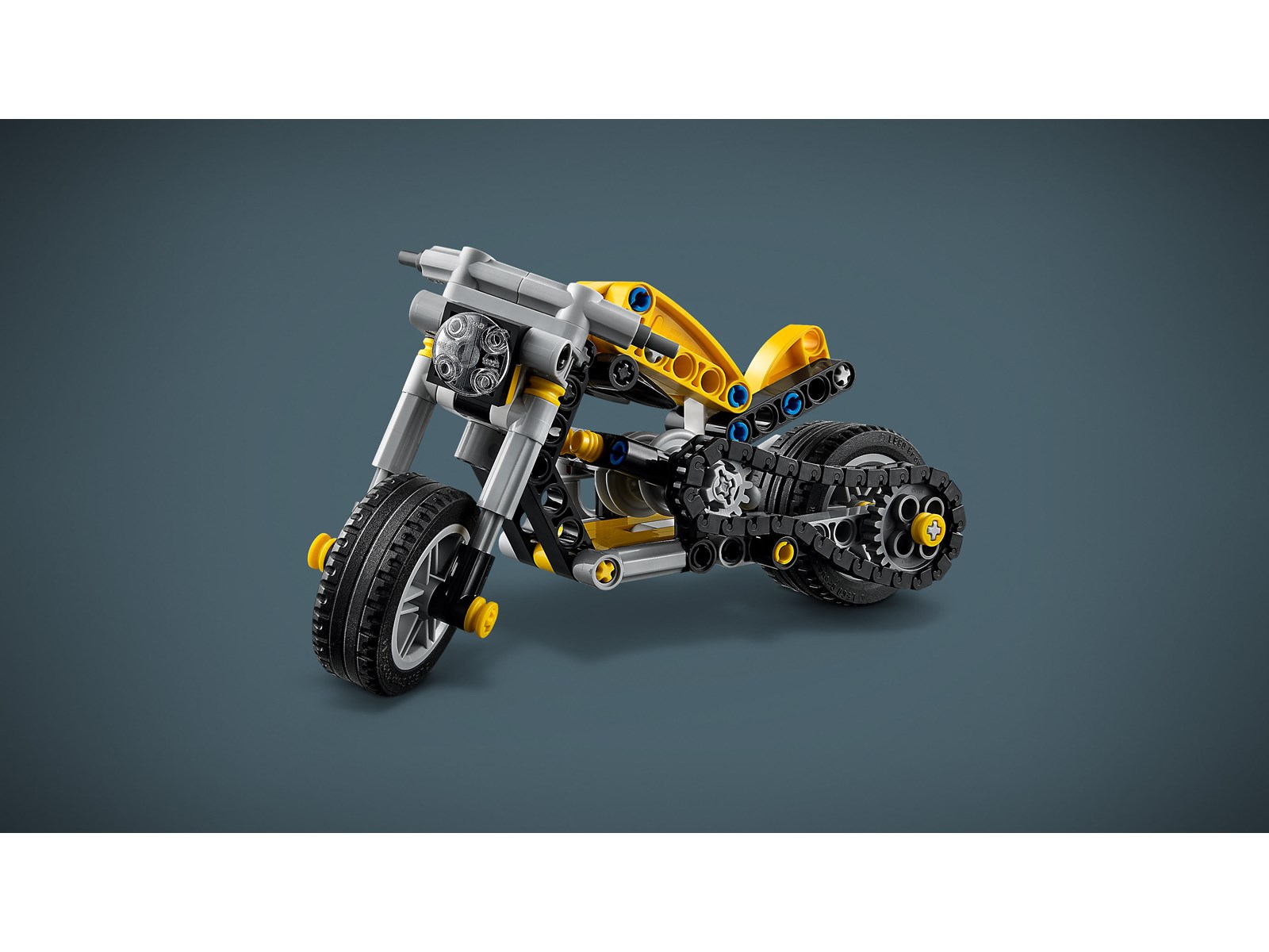 LEGO Technic 42225 Gul motorcykel | I lager | Billig
