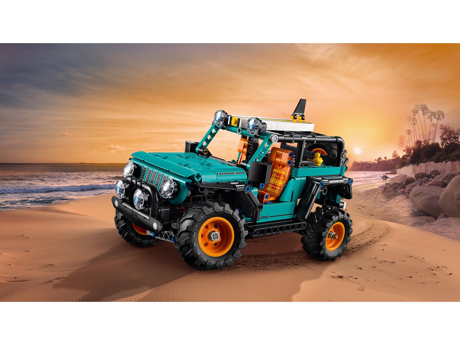 LEGO Technic 42227 Jeep® Wrangler Rubicon SUV | I lager | Billig