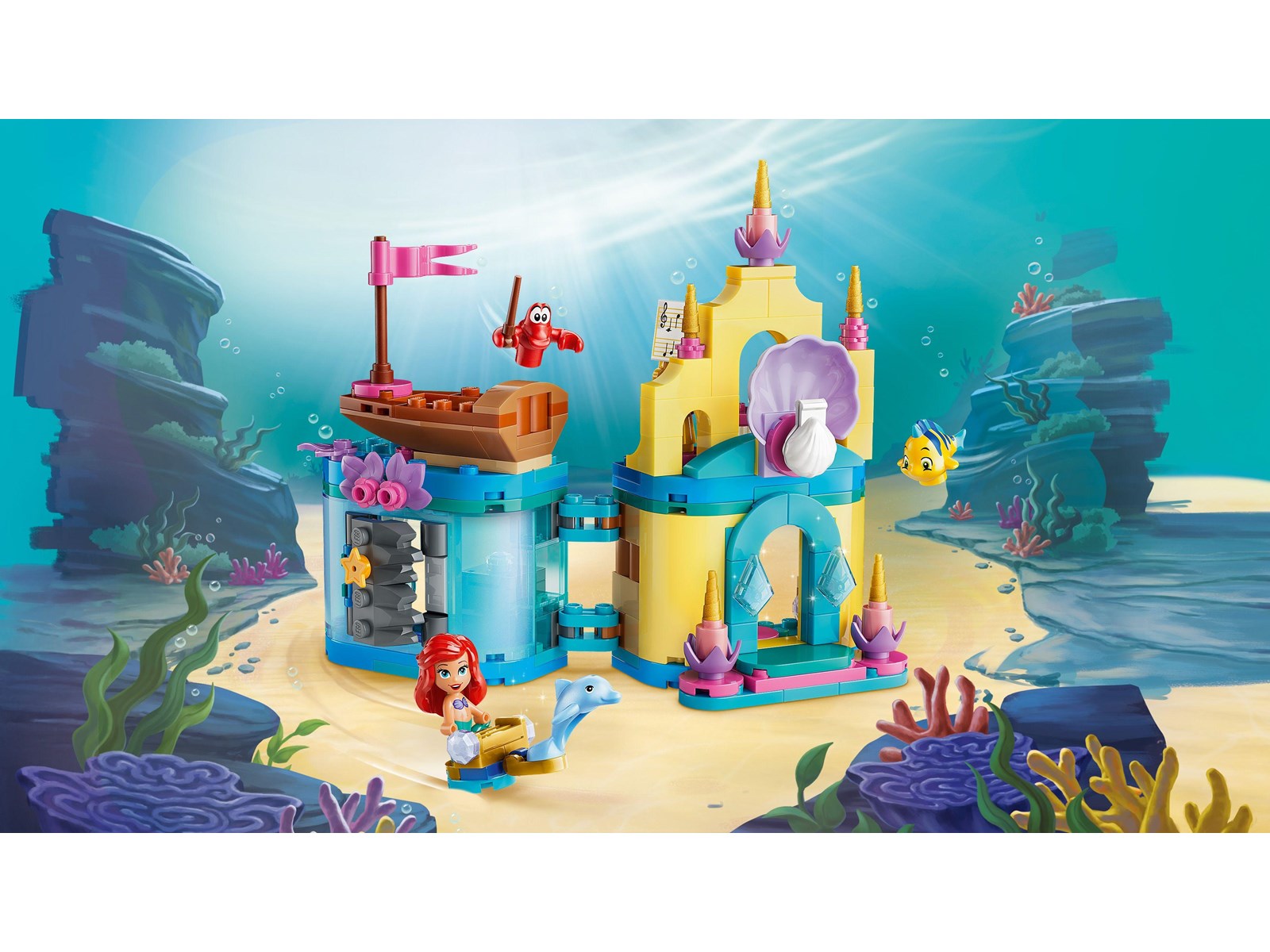 LEGO Disney 43285 Ariels magiska minipalats | I lager | Billig