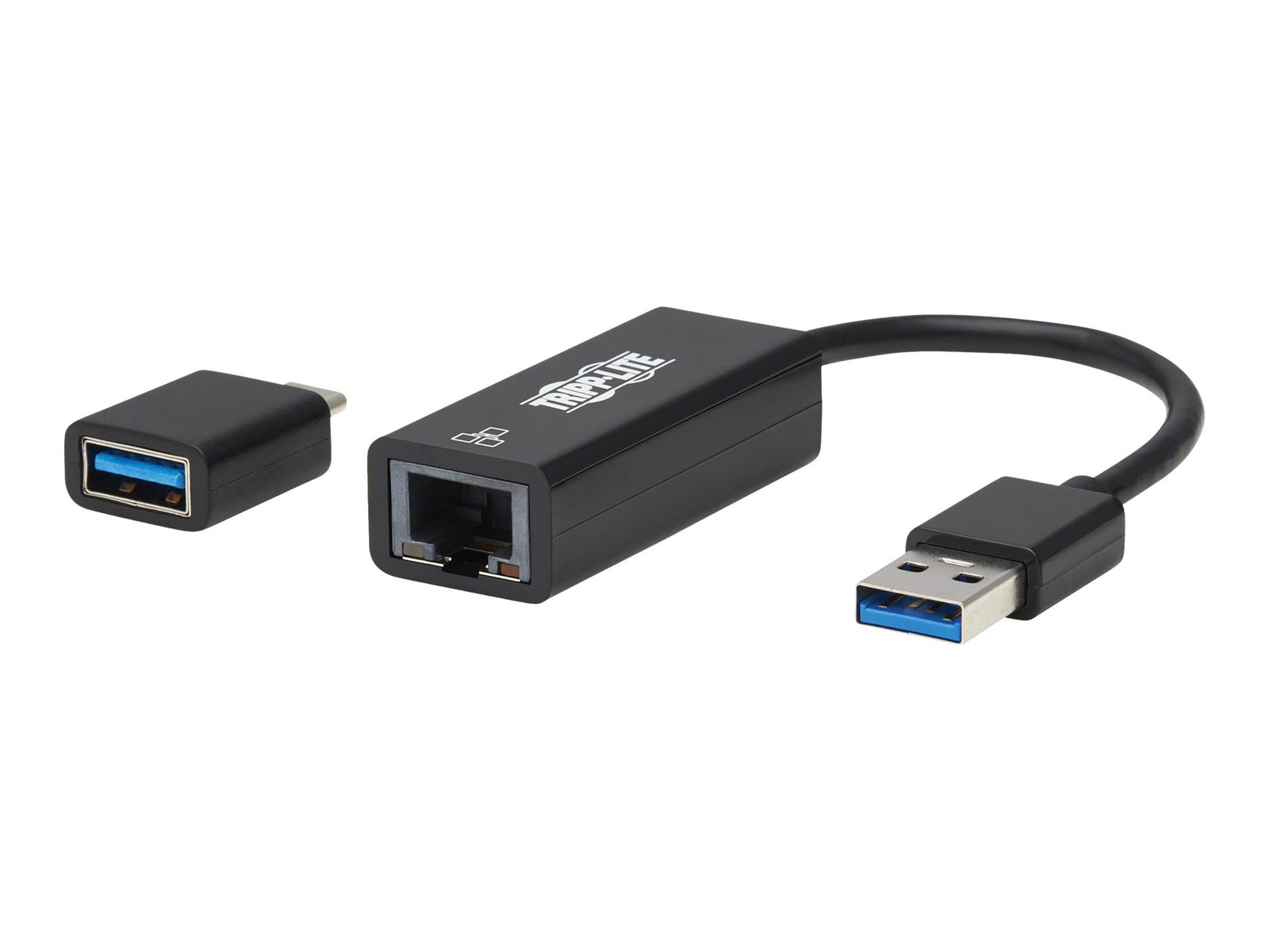 Eaton Tripp Lite Series USB-C USB-A to RJ45 Gigabit Ethernet Network ...