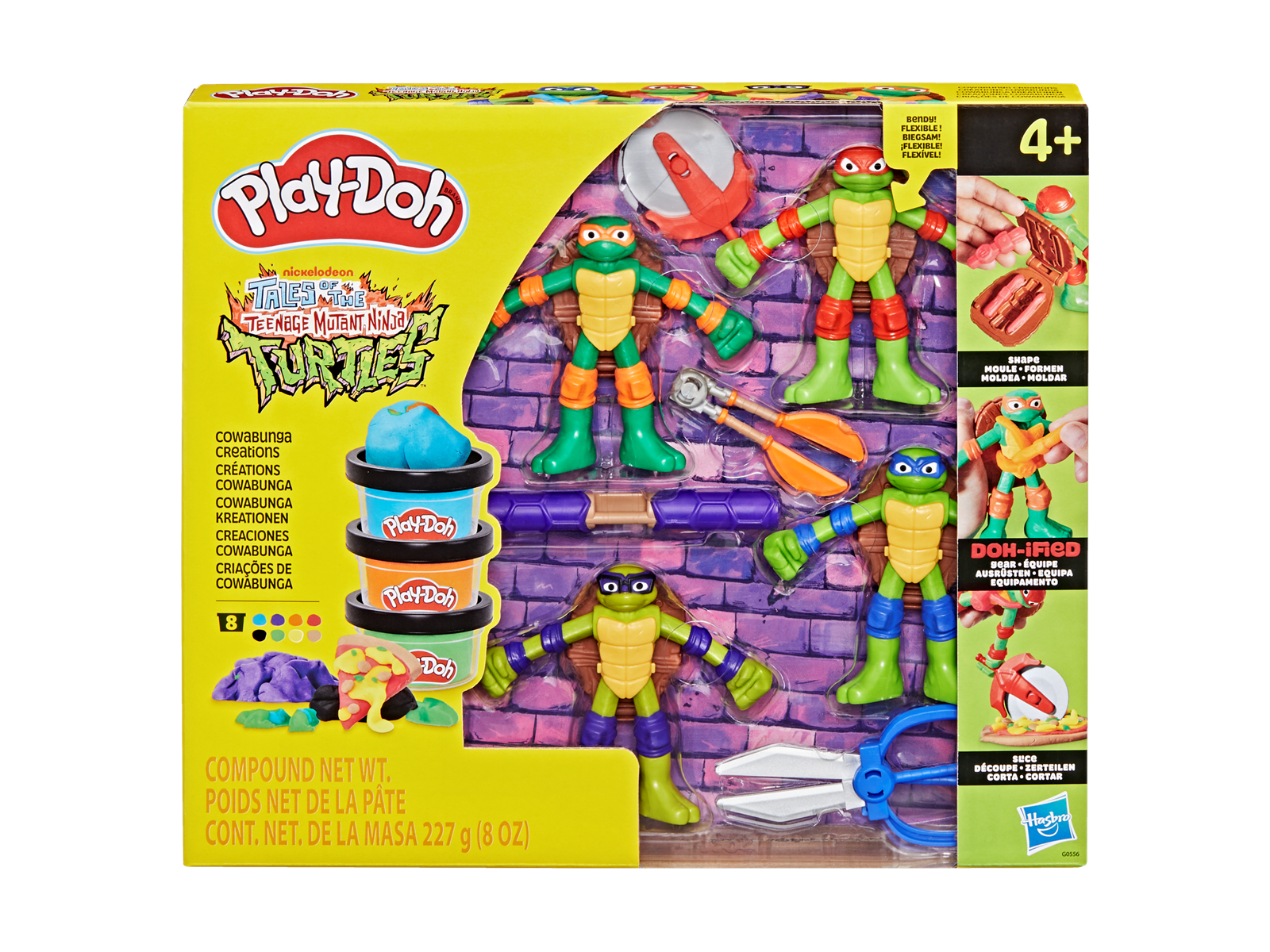 Play-Doh Teenage Mutant Ninja Turtles Cowabunga Creations Playset