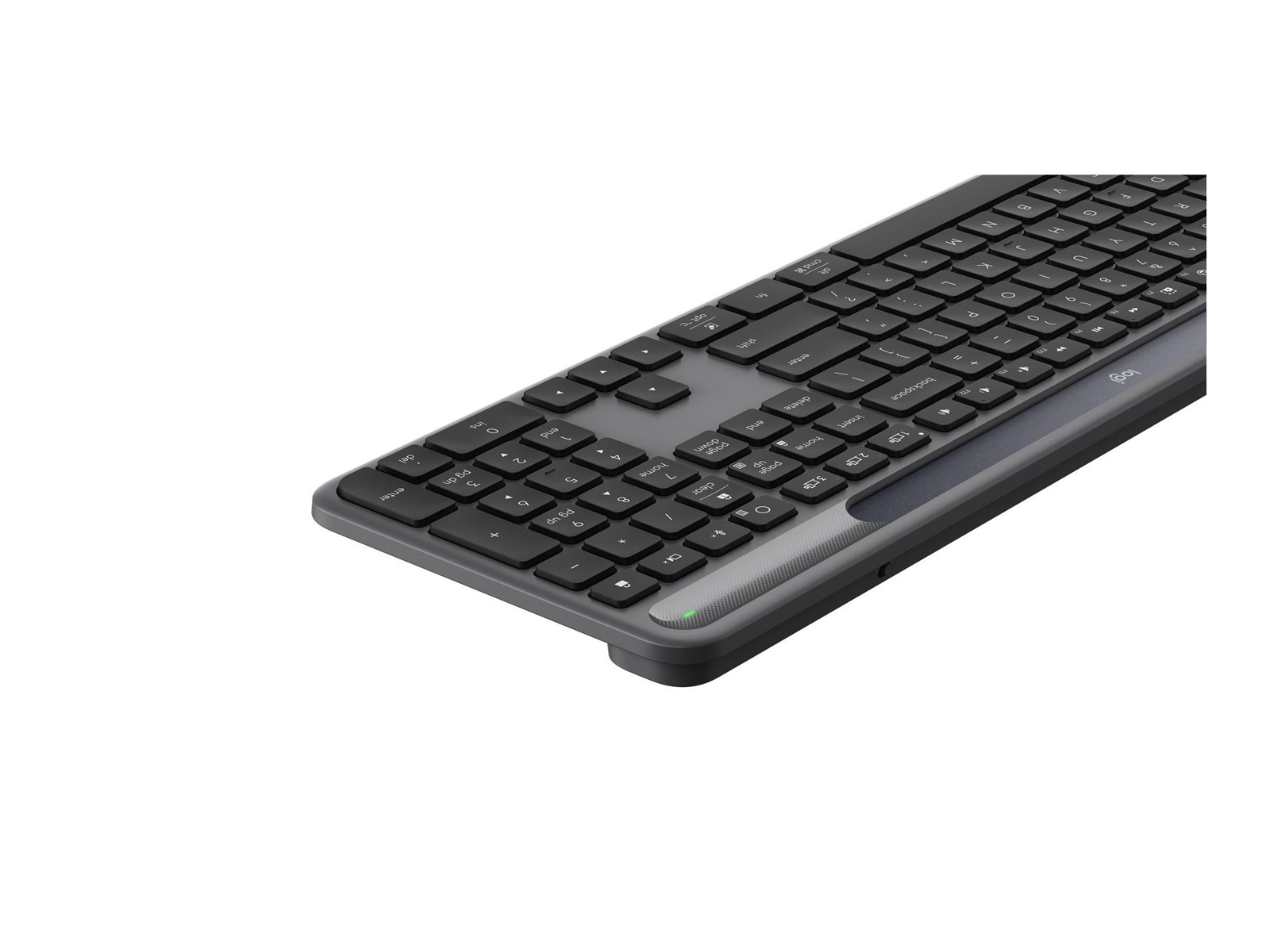 Logitech K980 Signature Slim Solar+ for Business - Tangentbord ...