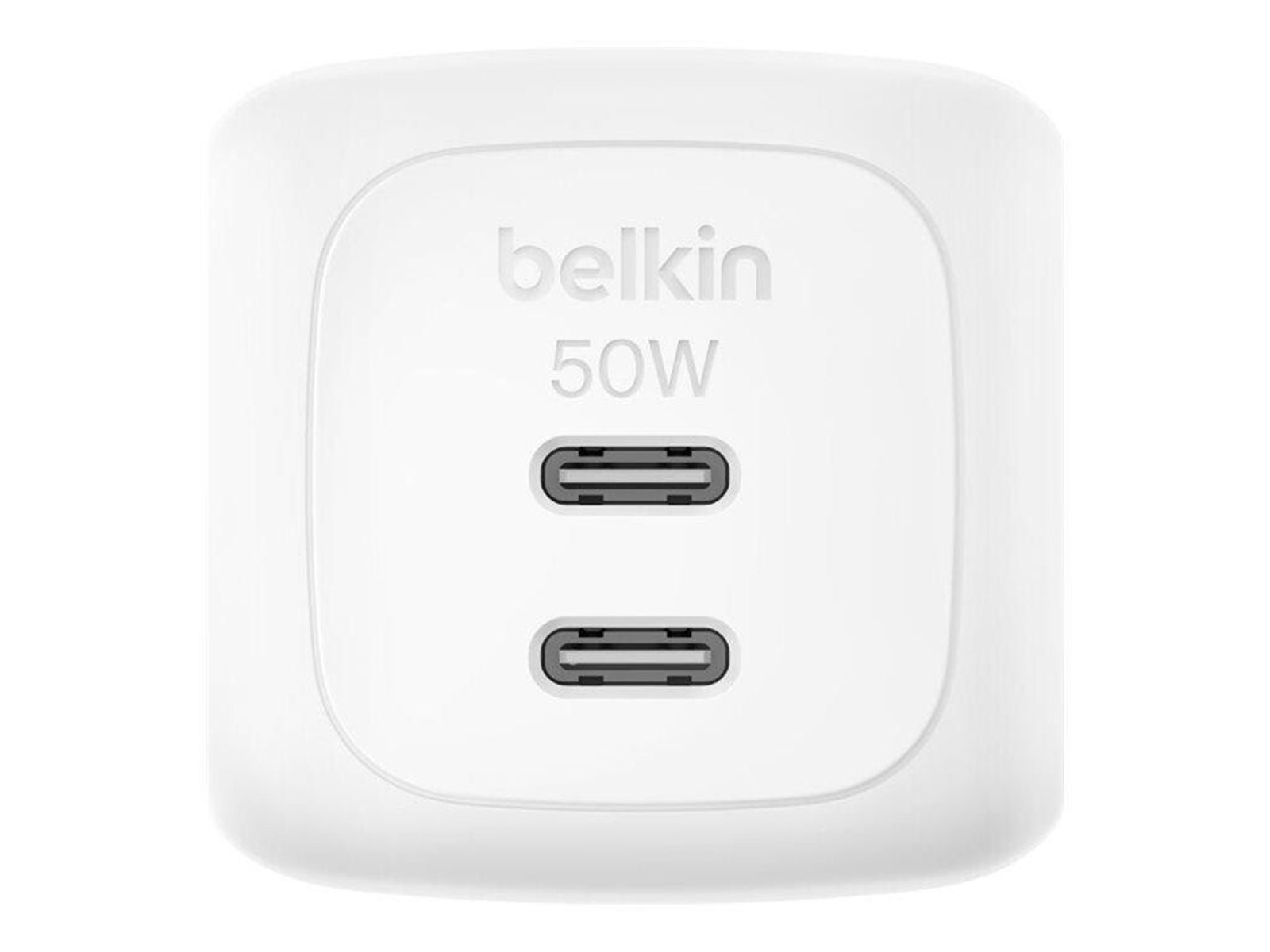 Belkin BoostCharge Pro power adapter - GaN - 2 x USB-C - 50 Watt