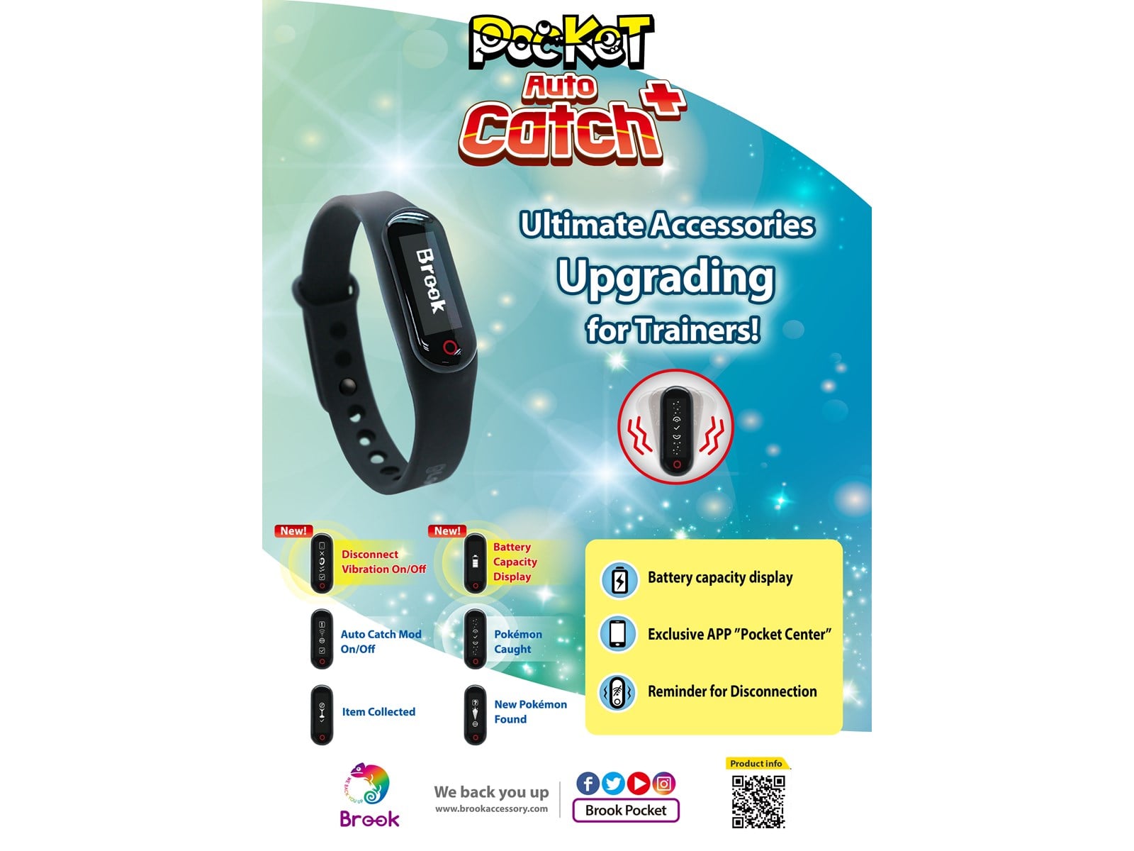 Brook Accessory Auto Catch Plus (Pokemon Go - Auto catcher) | Billig