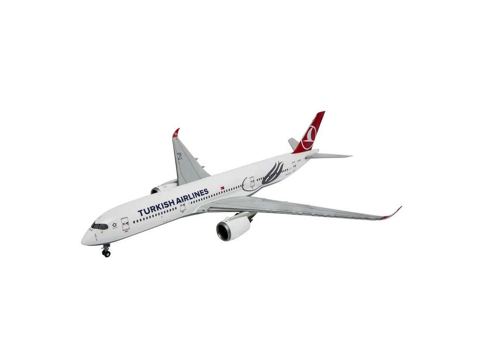 Revell Model Building Kit - Airbus A350-900 Turkish Airlines 1:144 ...