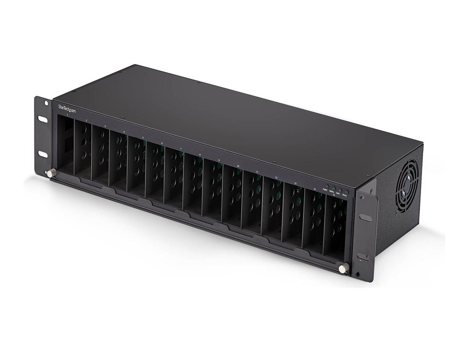 StarTech.com - modular expansion base - media converter chassis - TAA ...
