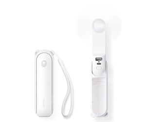 Jisulife Handheld Fan Life8 Mini Portable USB Fan with 2000mAh Power ...