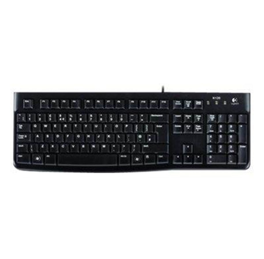 Logitech K120 - tangentbord - Tangentbord - Engelska (US) - Svart