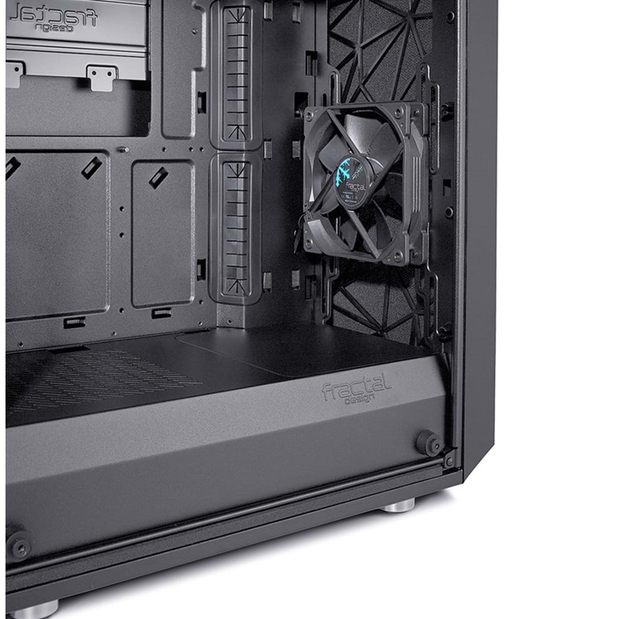 Fractal Design Meshify C TG - Black - Chassi - Miditower - Svart