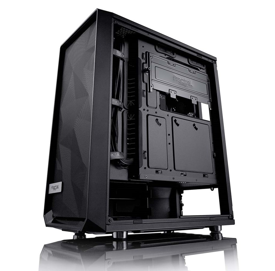 Fractal Design Meshify C TG - Black - Chassi - Miditower - Svart