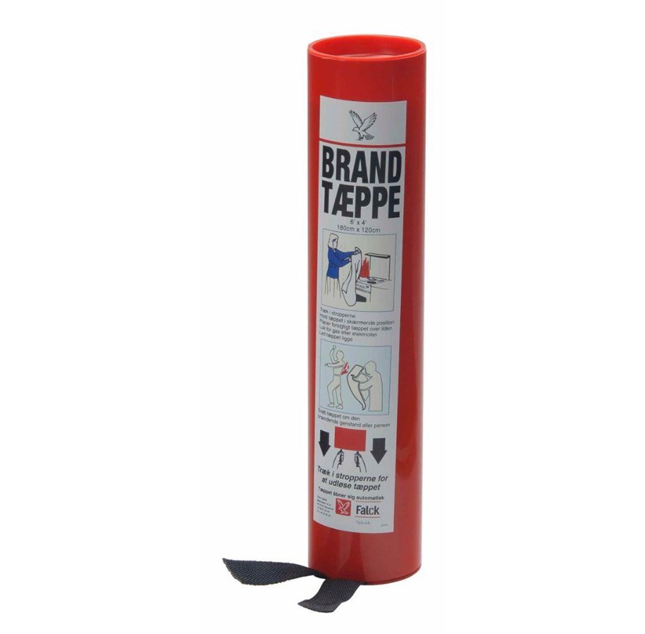 Falck Teknik Falck fire blanket in tube Size: 120 x 180 cm | Billig
