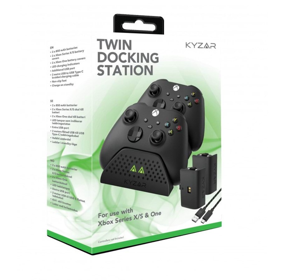 Kyzar Twin Docking Station for Xbox Series X/S - Accessories for game ...