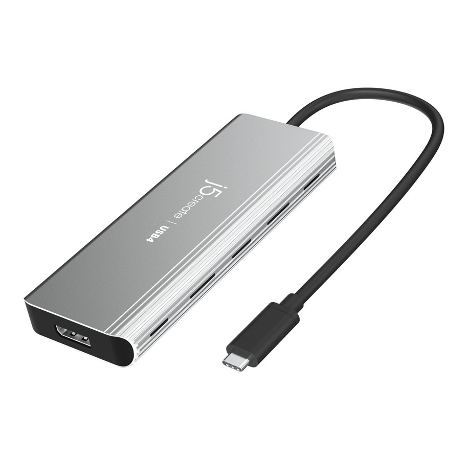 j5create USB4 Dual 4K Multi-Port Dock | Billig