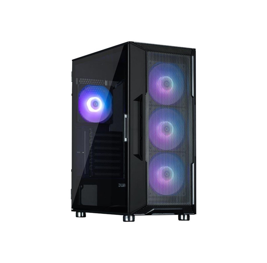 Zalman I3 Neo ARGB Black ATX/Mid Tower TG 4 ARGB - Chassi - Tower - Svart
