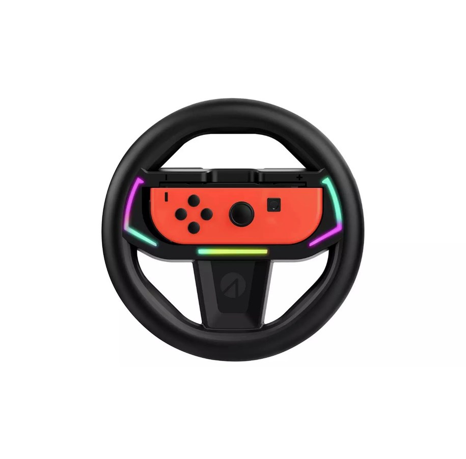 STEALTH Light Up Switch Racing Wheel - Wireless Wheel - Nintendo Switch