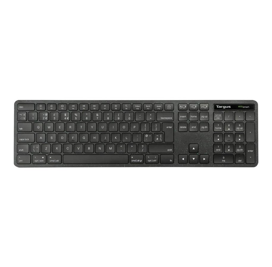 Targus EcoSmart - keyboard full size - QWERTY - Nordic - black Input ...
