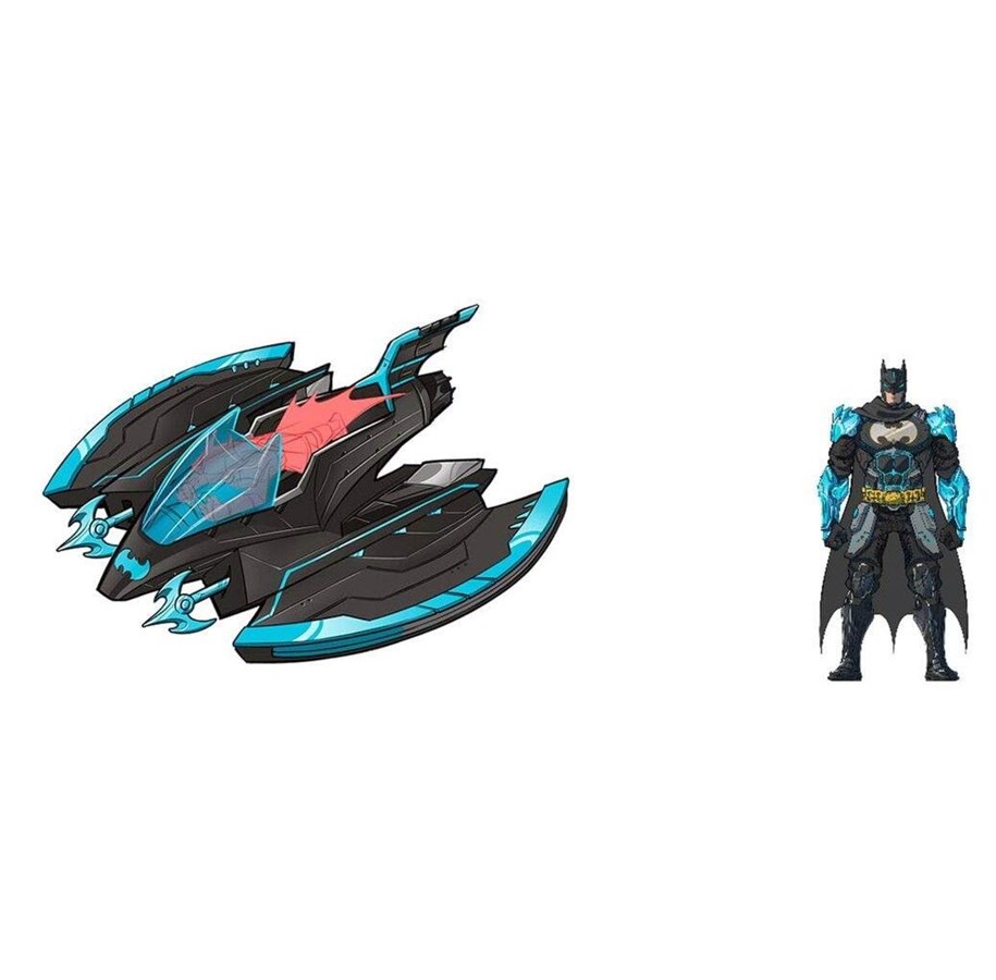 Batman & DC Universe Ninja Strike Batwing w. 15 cm Batman | I lager